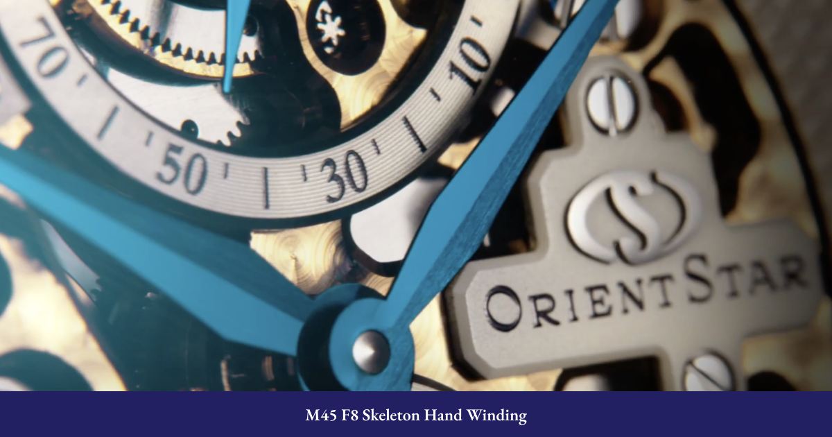 M45 F8 Skeleton Hand Winding | Classic | Orient Star | Orient, a brand ...